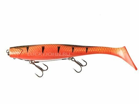 Мягкие приманки Lucky John 3D BBS Series GIANT KUBIRA SWIM SHAD 10.3" + Stinger XL # PG22 (1шт)