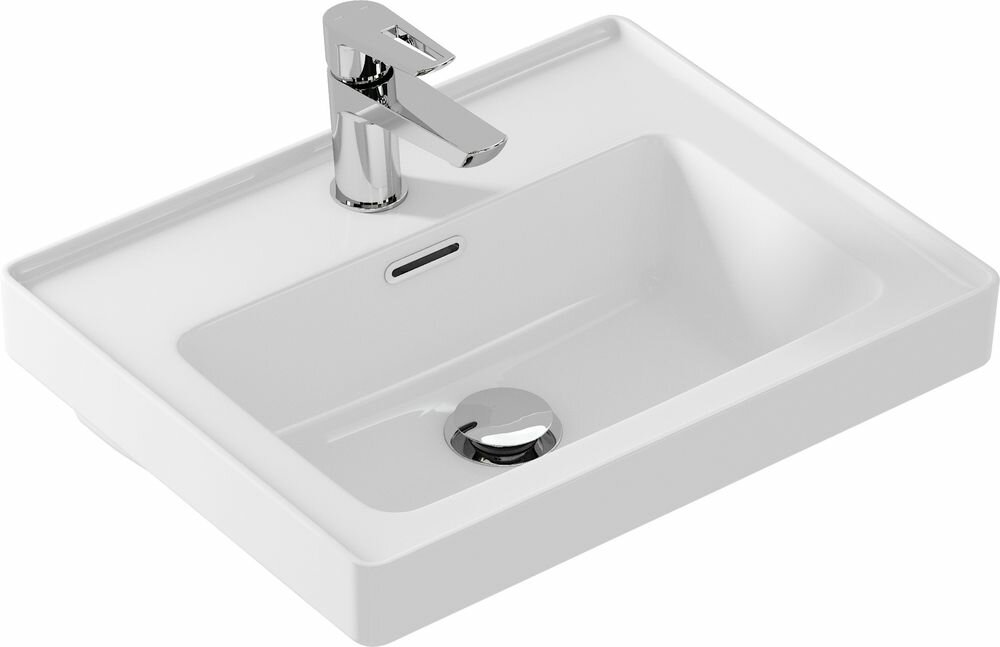 Раковина встраиваемая CREA 50, 1 отв, белый, Сорт1 *