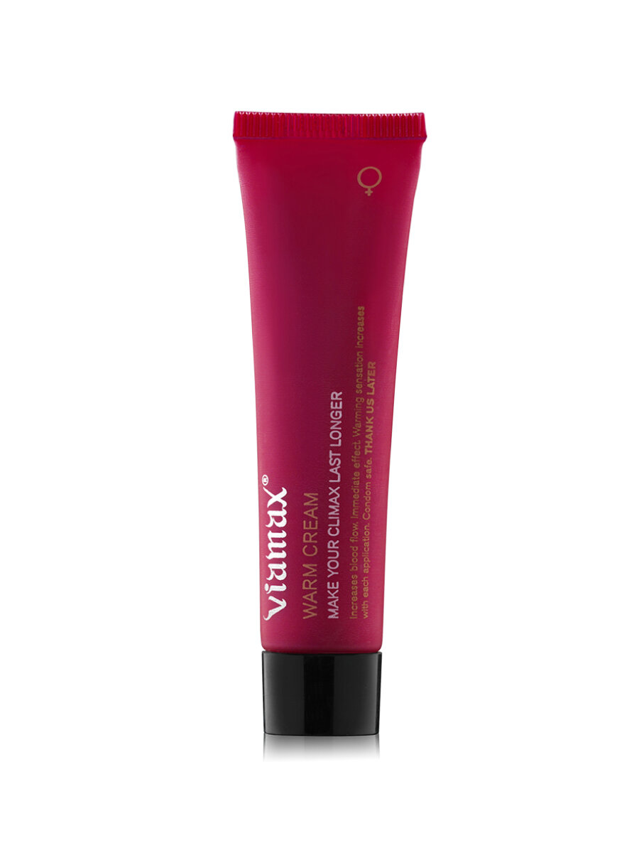 Женский возбуждающий крем Warm Cream с согревающим эффектом, объем 15 мл - Viamax