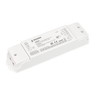 037420 ARLIGHT Диммер SMART-CC-2042-RGBW-PD-SUF (12-48V, 4x150-500mA, 2.4G) (IARL, IP20 Пластик)
