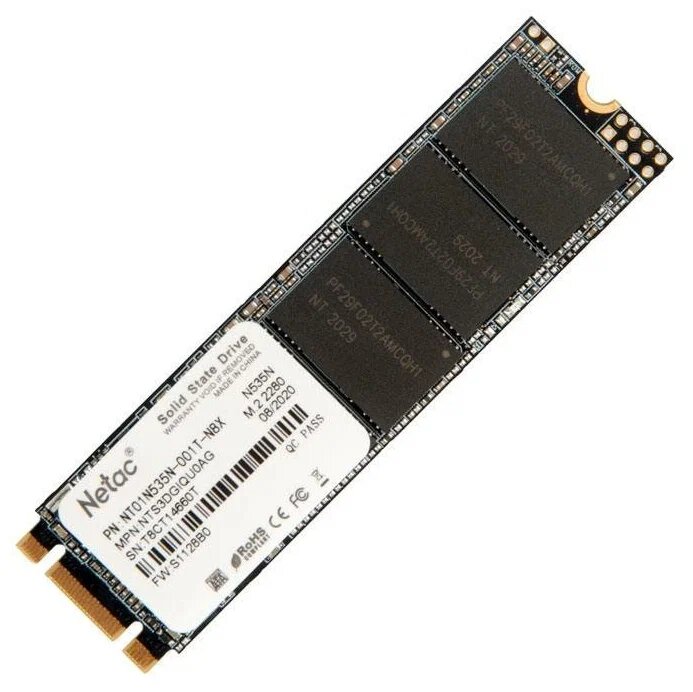 SSD-накопитель Netac NT01N535N-001T-N8X, 1TB, M.2, 2280
