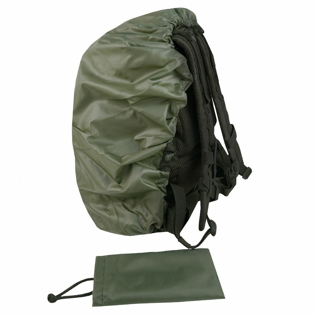 Накидка на рюкзак 20-35 л "Антидождь" (R-05-17) Олива Оксфорд 210 D