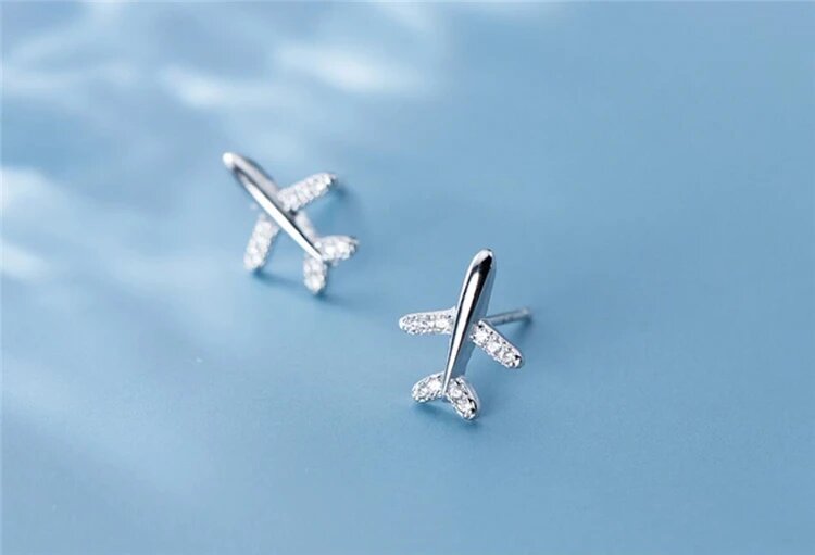 Серьги пусеты MJ - Marjatta Jewelry, Swarovski Zirconia, размер 12 мм, серебристый — фото 1