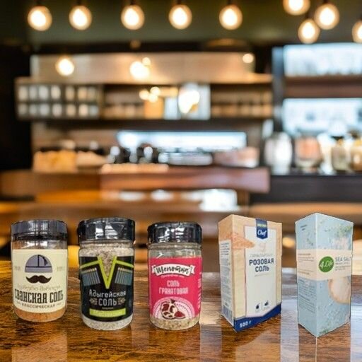 Набор соли, 5видов