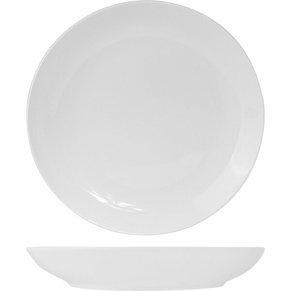 Блюдо глубокое Кунстверк фарфор D=40, H=7см