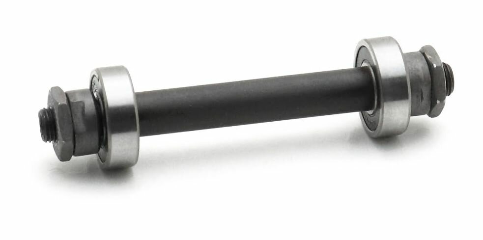 Ось втулки переднего колеса 3/8"*100*108 мм на промподшипниках 6000, под эксцентрик