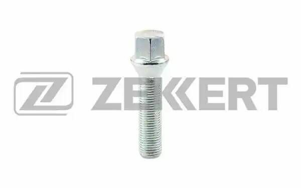 Болт колесный, конус, M14 x 1,5, длина резьбы 50, ключ 17, Цинк