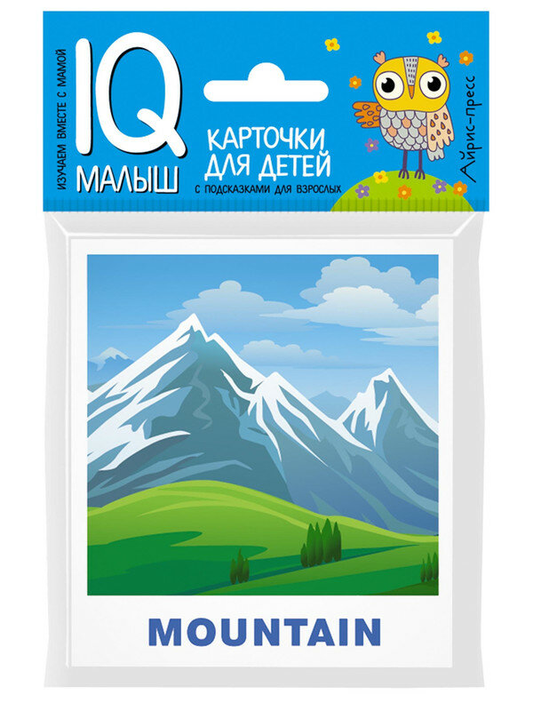 М: Айрис. Комплект двусторонних карточек. ENGLISH. Природа. Вне серии
