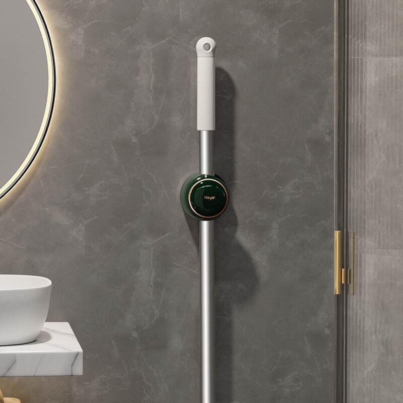 Настенный держатель для швабры "Зеленое золото", ABS, полировка