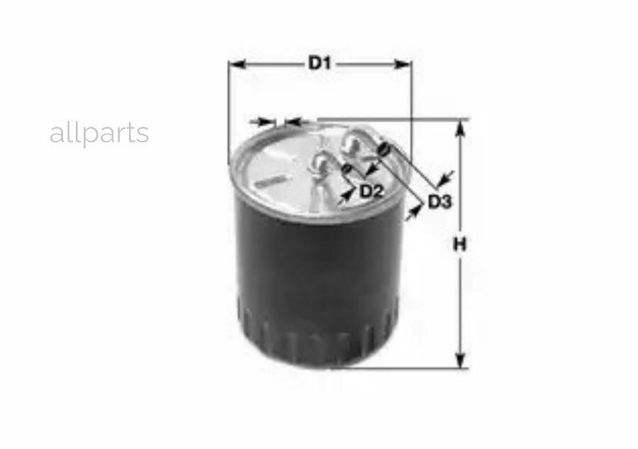 CLEAN FILTERS DN1908 CLEAN фильтр топливный DN 1908 (=WK 820/1)