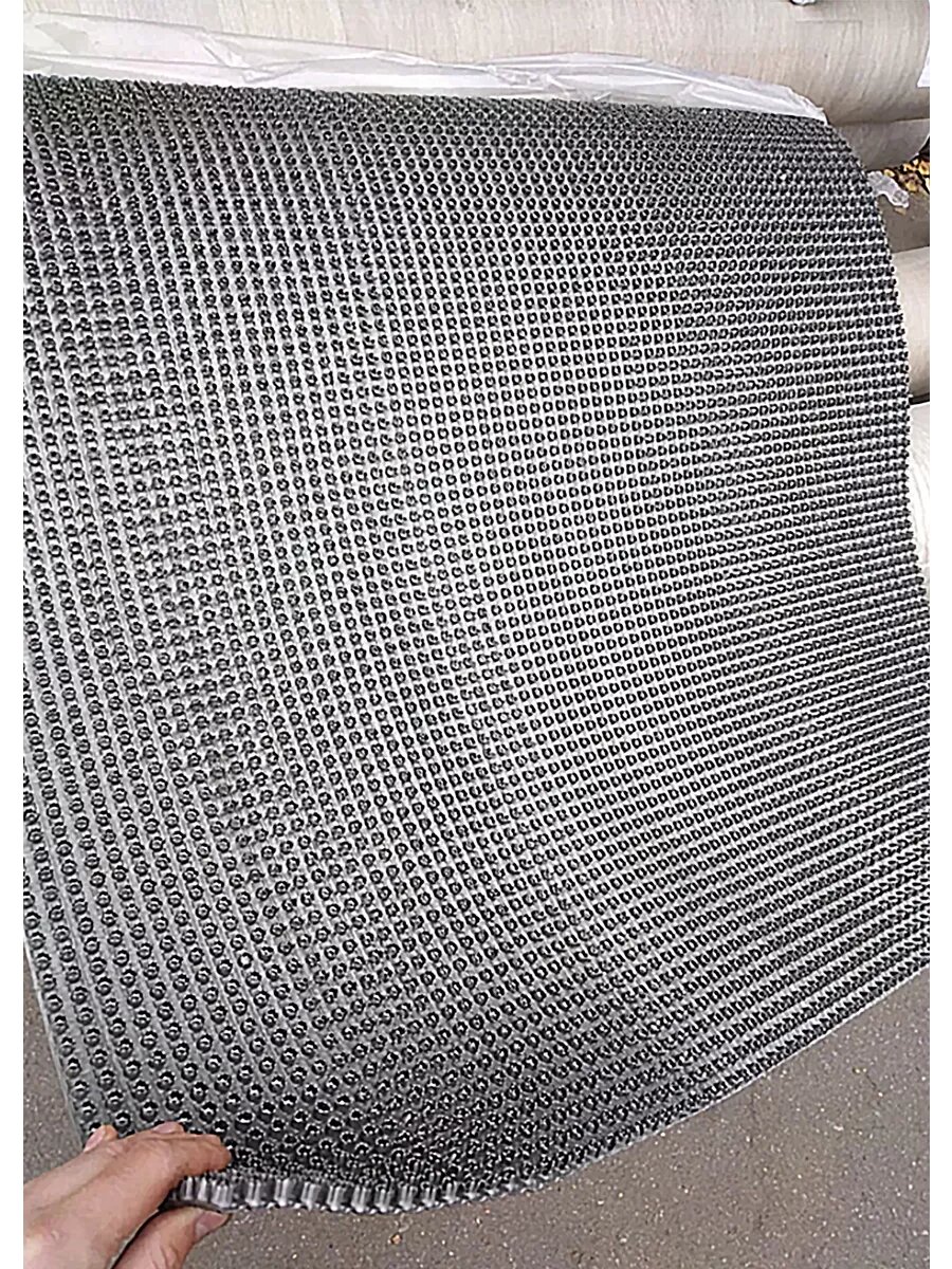 Напольное покрытие щетинистое 0.9 на 2.5 Gray