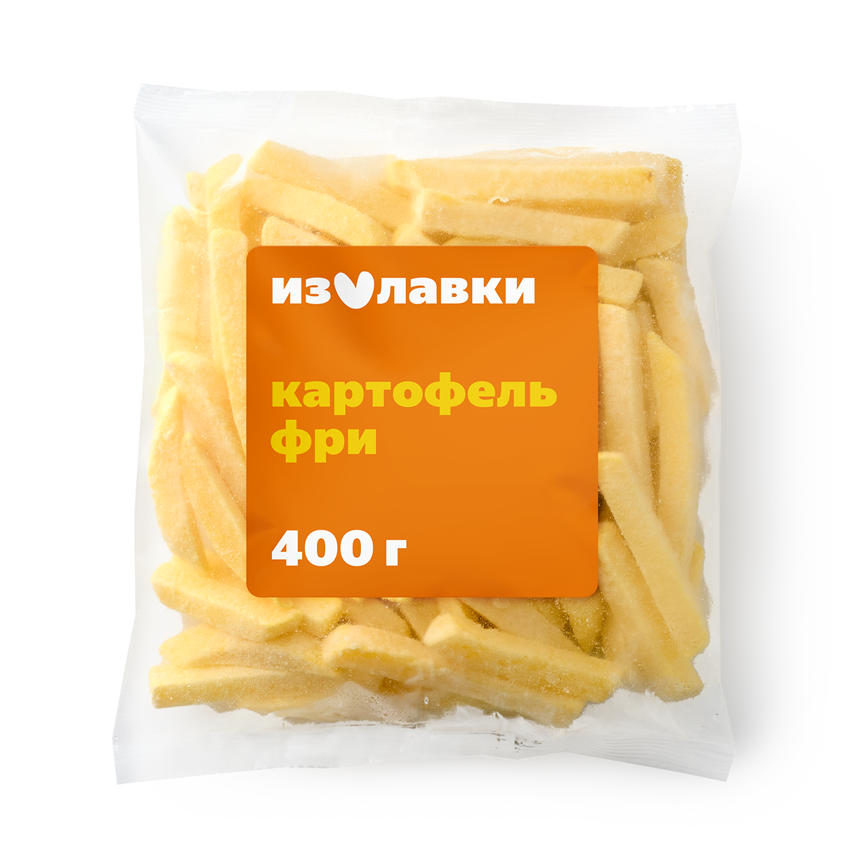 Картофель фри "Из лавки", быстрозамороженный, без добавок, 400 г