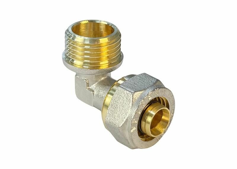 Угольник обжимной с переходом на НР 26х1дюйм (100/5) К VALFEX VF.353. N.026100