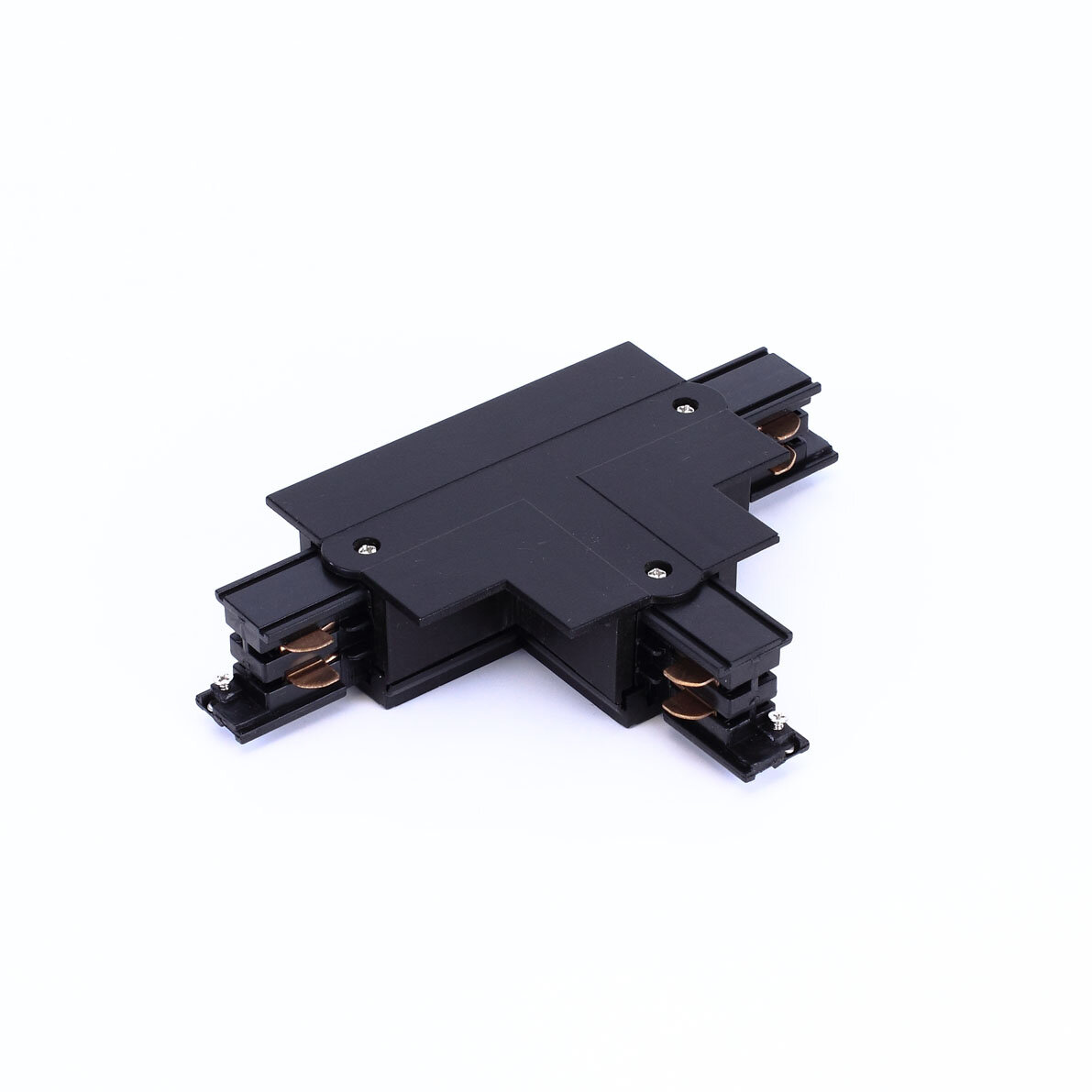 Соединитель Т-образный для встраиваемого трека 4L 4X22 (черный)