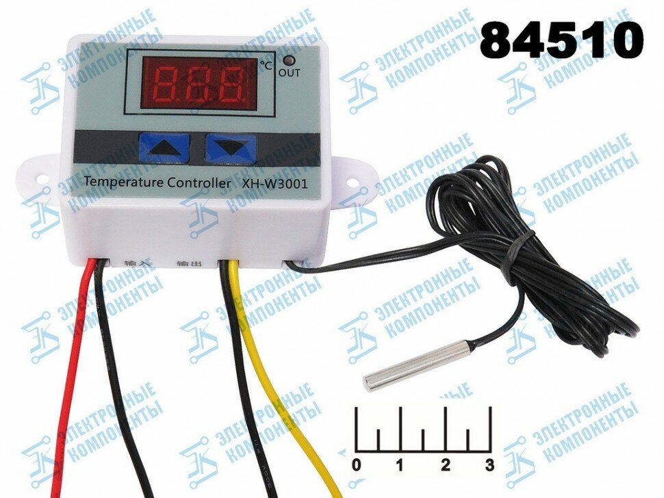 Термореле 220VAC 10A/220VAC (-50.+110C) XH-W3001 (DIY-2373) (010152(8))