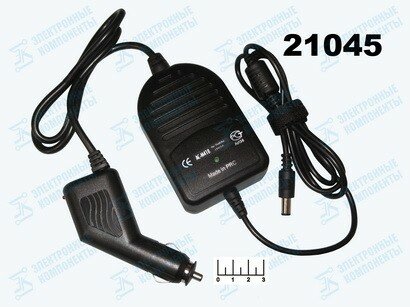 Адаптер автомобильный 15V 5A AC-M418 Импульсный (6.3*3.0)