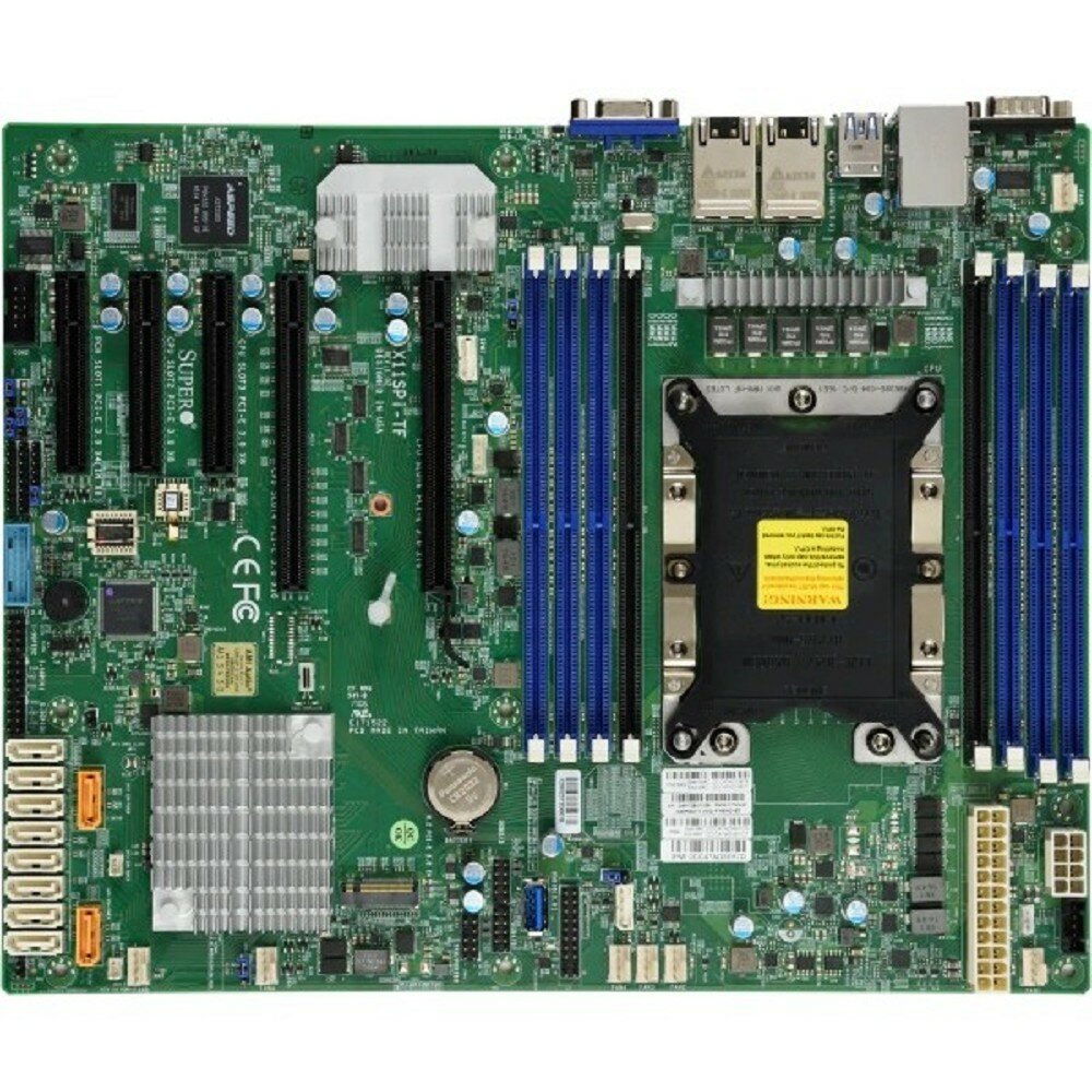 Supermicro Материнская плата MBD-X11SPi-TF LGA 3647 8хDDR IV 1хM.2