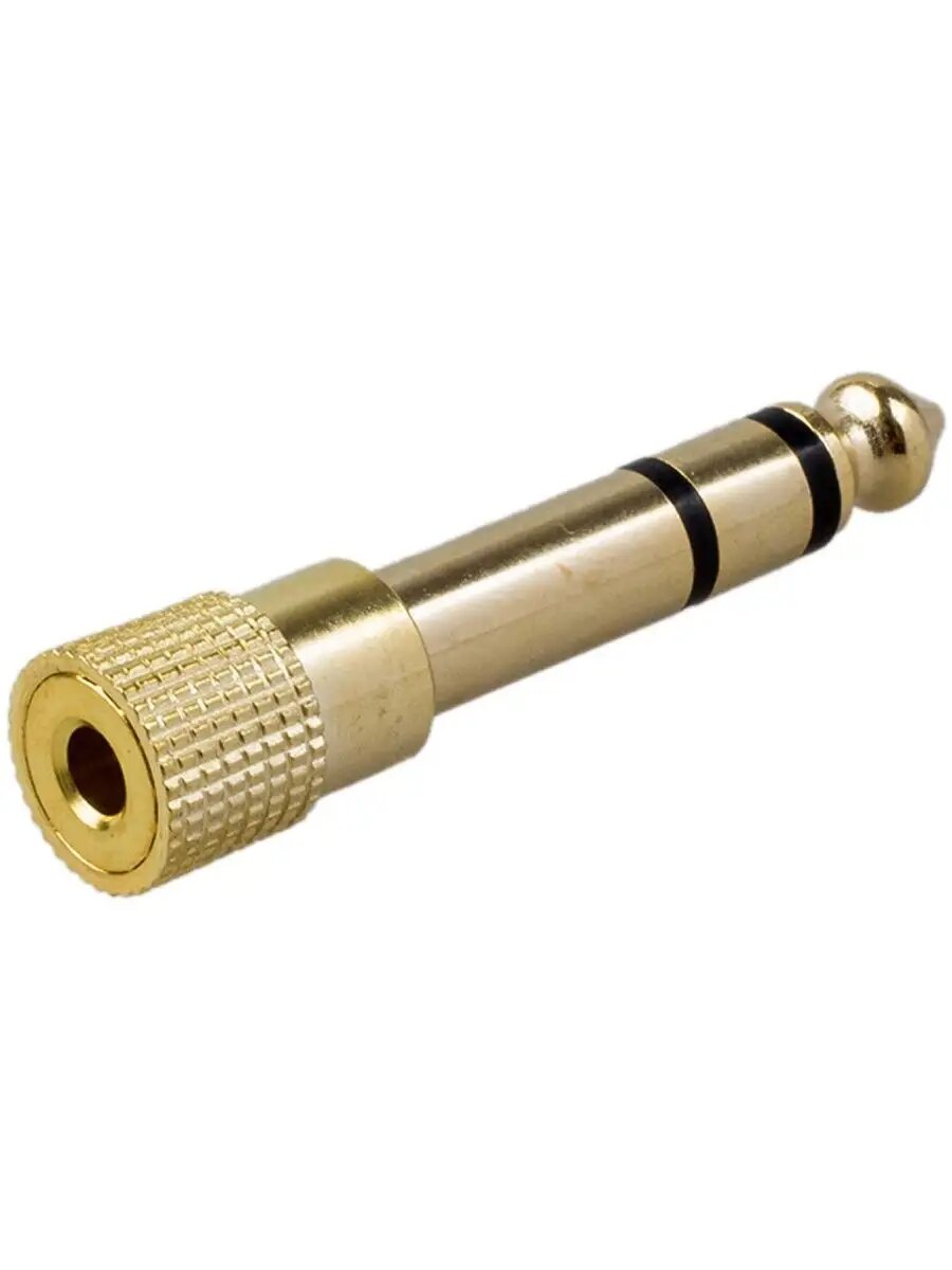 Переходник AD150/G mini-Jack 3.5 Jack 6.35