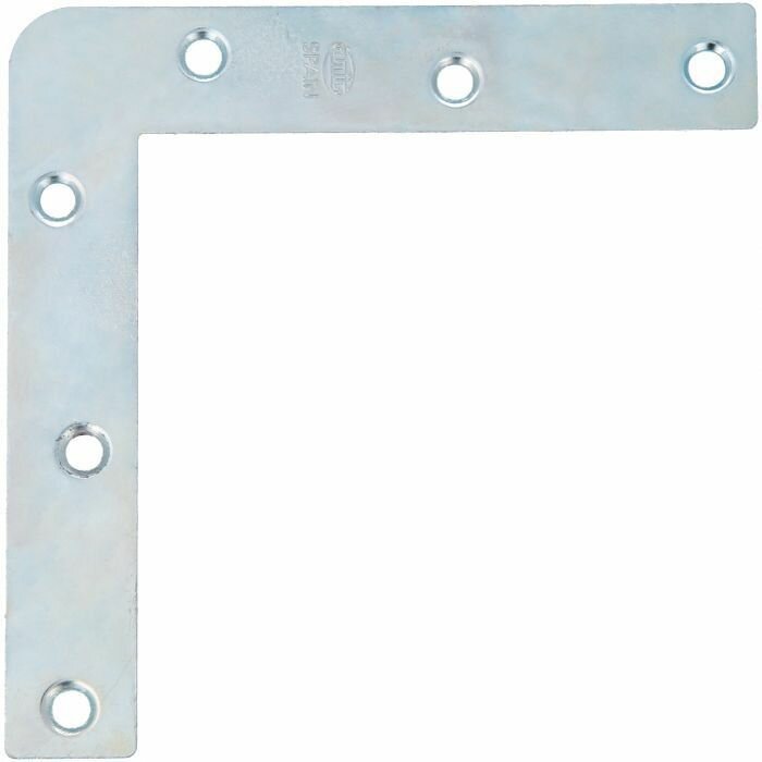 Уголок AMIG Escuadra 1-80, стальной, плоский, цинковый, 10 штук