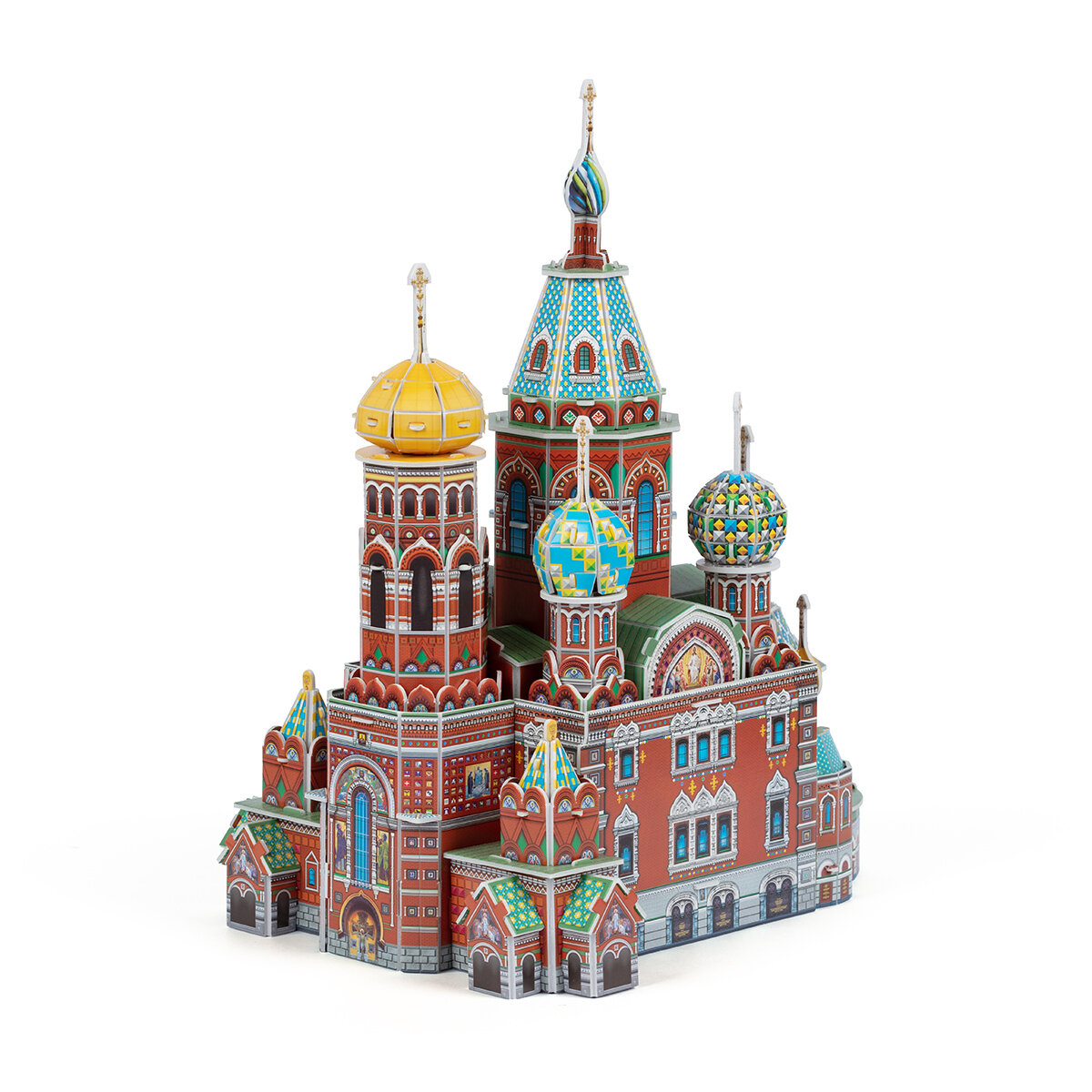 Сборная модель REZARK Серия Архитектура Собор Воскресения RAZ-012 124 элемента объёмный 3D пазл