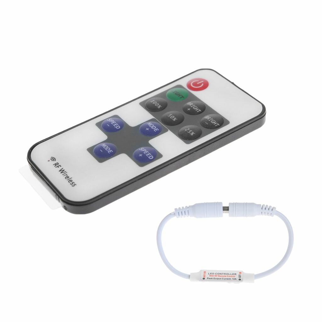 RF Wireless 11 для ключевого пульта дистанционного управления Мини-Диммер для освещения одноцветной полосы
