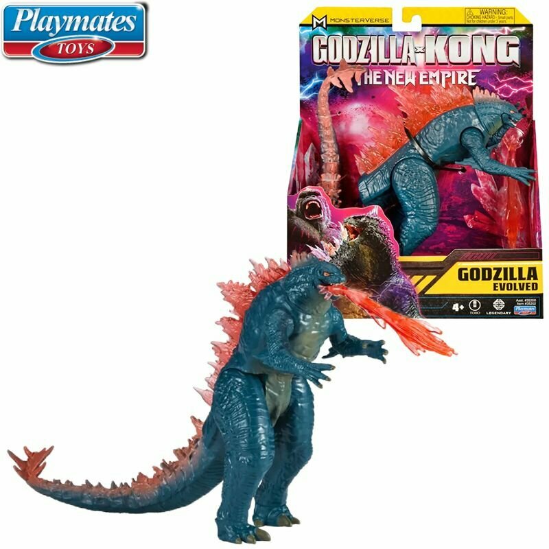 Фигурка Playmates toys 2024 кино(Годзилла и Конг: Новая Империя) , Развитие Годзиллы