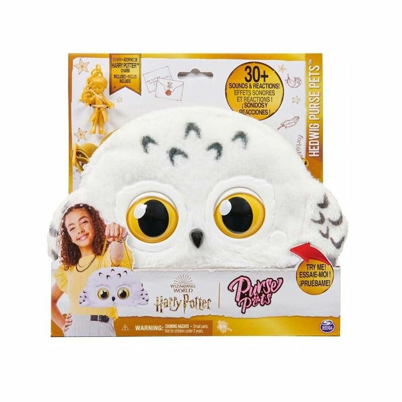 Spin Master Purse Pets Interactive Pet Toy and Shoulder Bag / более 30 звуков и реакций, Сумка через плечо, Детские игрушки для девочек