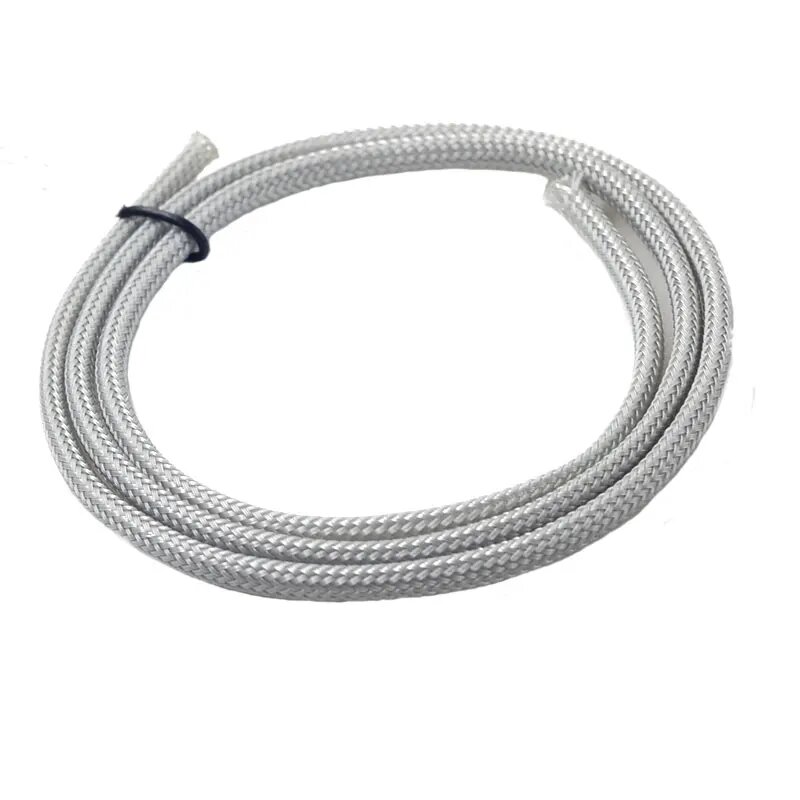 Angitu Плетеная изоляция для кабелей из ПЭТ 2 мм 10 м light gray