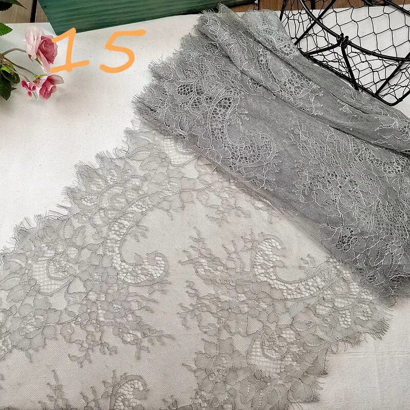 Французское кружево Шантильи 33см 15