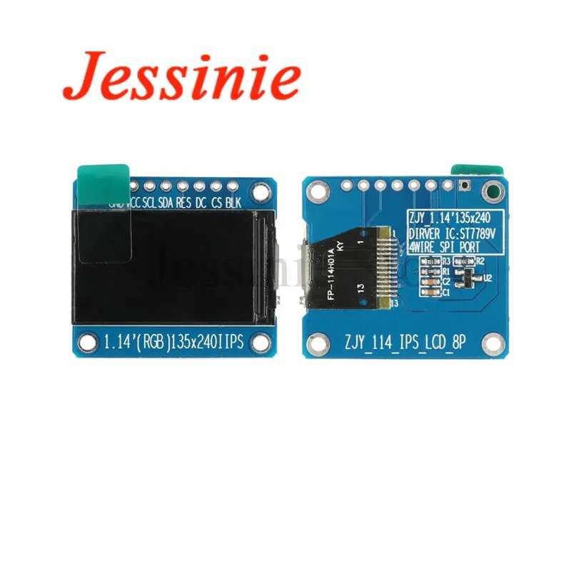 Jessinie 1.14" IPS LCD модуль, Цвет: LCD Module
