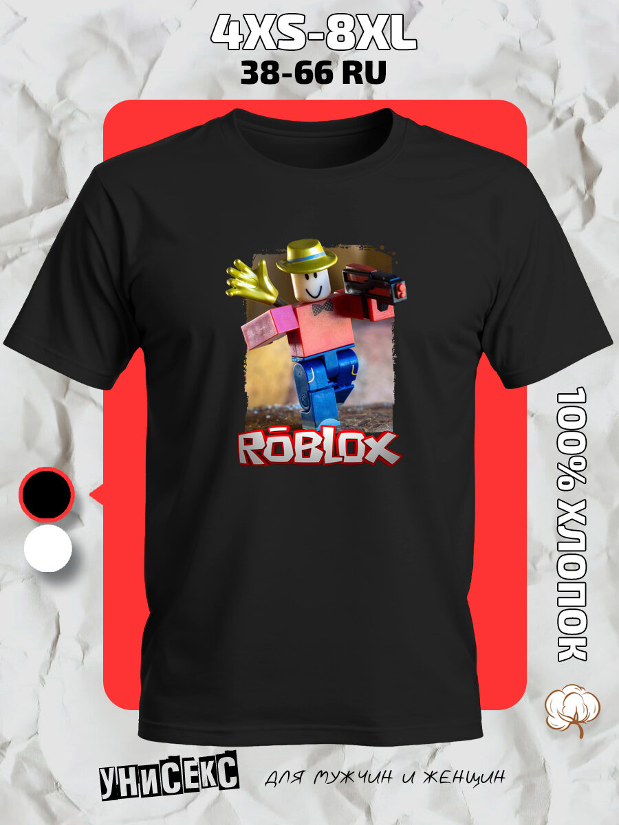 Футболка с принтом Roblox