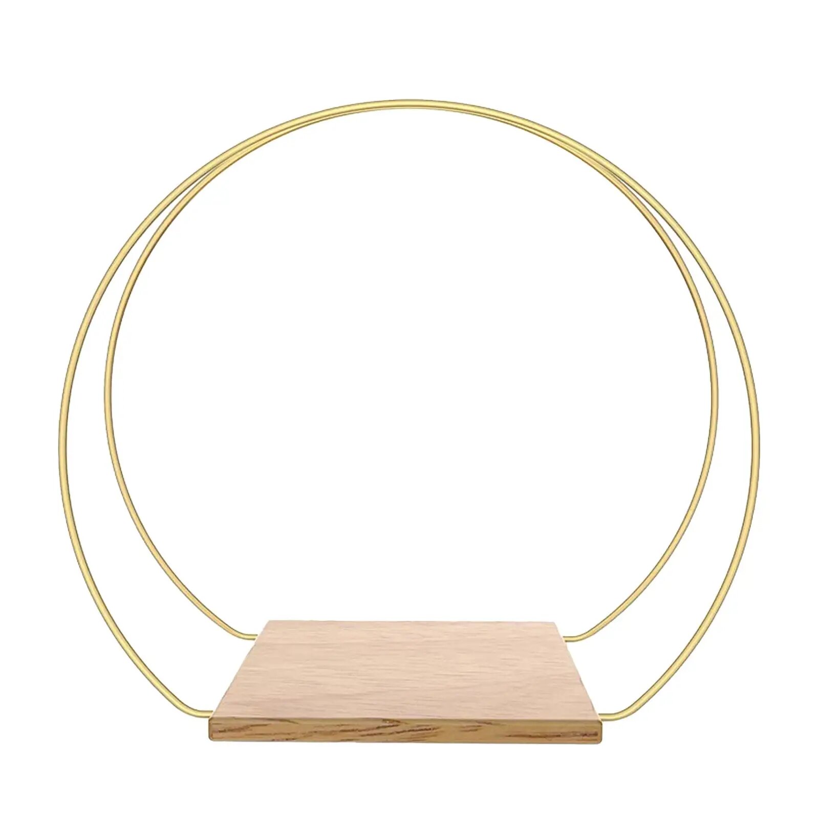 Металлический цветочный обруч, украшение стола, искусство с деревянной основой, модные рождественские поделки, сделай сам, для фестиваля, Рождественская вечеринка, декор стола