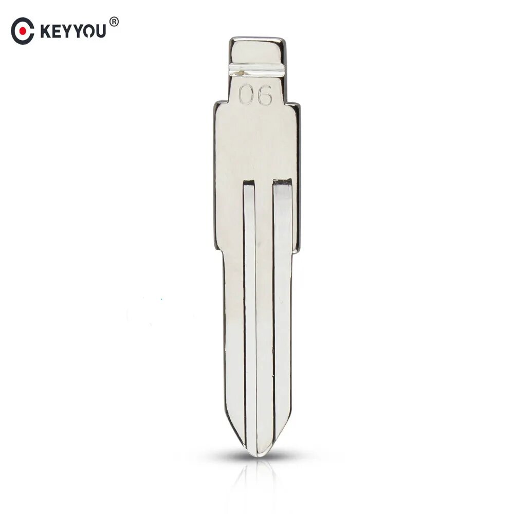 Складной автомобильный Стайлинг KEYYOU #06, замена лезвий пустой корпус для дистанционного ключа для Nissan Duke Bluebird Ban Demeano, сменный Стайлинг автомобиля