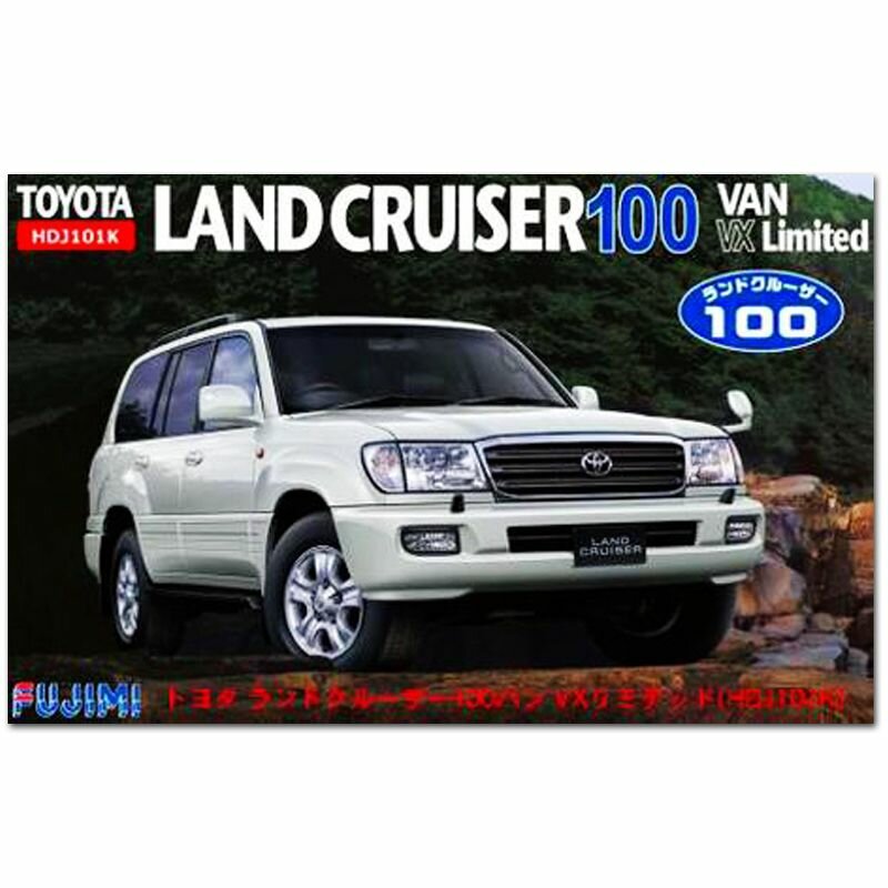 Сборная модель Машинка Fujimi-003804 1/24 scale Toyota LAND CRUISER 100 VAN off-road vehicle model kit
