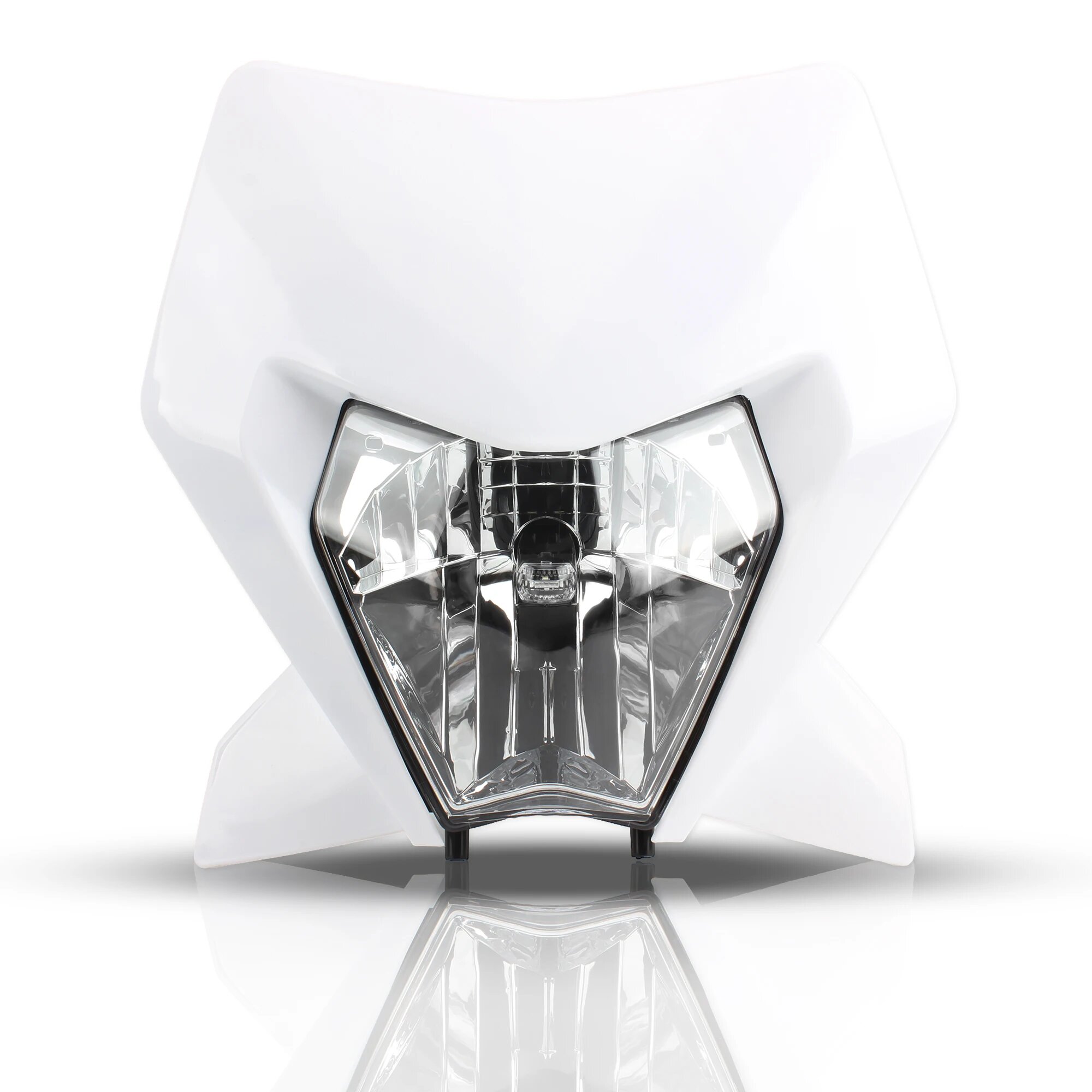 Фара для мотоцикла, 3 цвета, для KTM 2024 EXC XC SX XCW EXCF SXW SXF 125-500 Белый, White