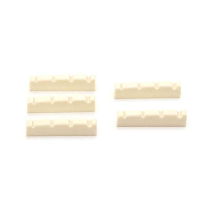 Гайки для гитарных струн, 5 шт, шлицевые гайки, 42 мм, запасная часть 4-струнных электрических струн