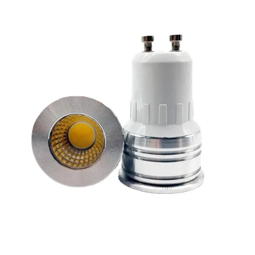 Zxjien мини светодиодная лампа GU10 COB 6W/9W тёплый/белый/холодный свет