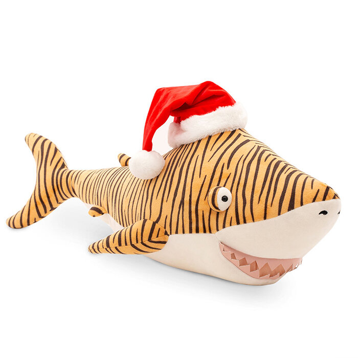 Игрушка мягкая OT5009/35 "Orange Toys", Тигровая акула, 35 см.
