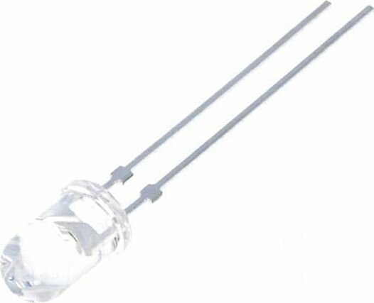 Светодиод VISHAY TSHA5200 ИК-передатчик 5мм 875нм прозрачная 22мВт 24 град. THT 100мА 1шт