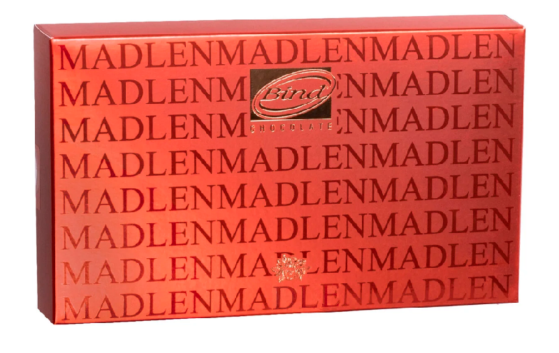 Шоколад BIND "Мадлен-ред" Плитки из мол. и тем. шок. 150г