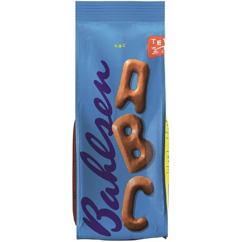 Печенье–хлебцы BAHLSEN [В85] ABC Сладкое из безе в виде букв алфавита 100г