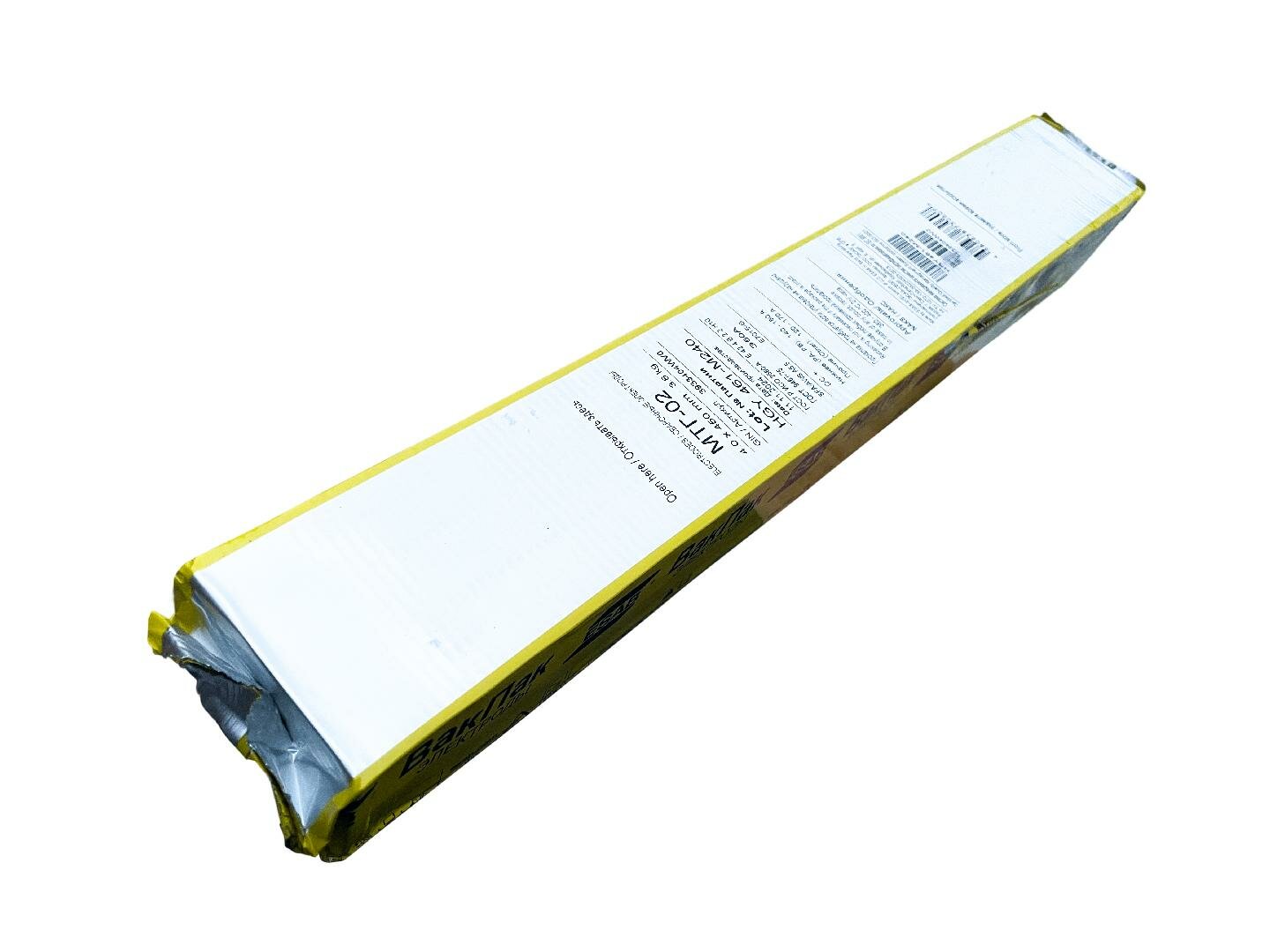 Электроды ESAB МТГ-02 ф 4,0 мм х 450 мм VacPac (3,8кг)