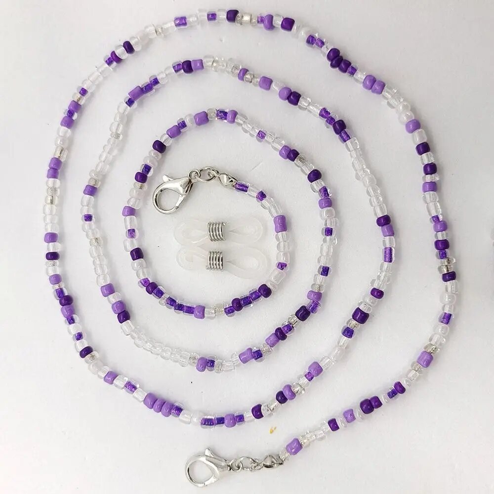 Искусственный жемчуг цепочка для очков