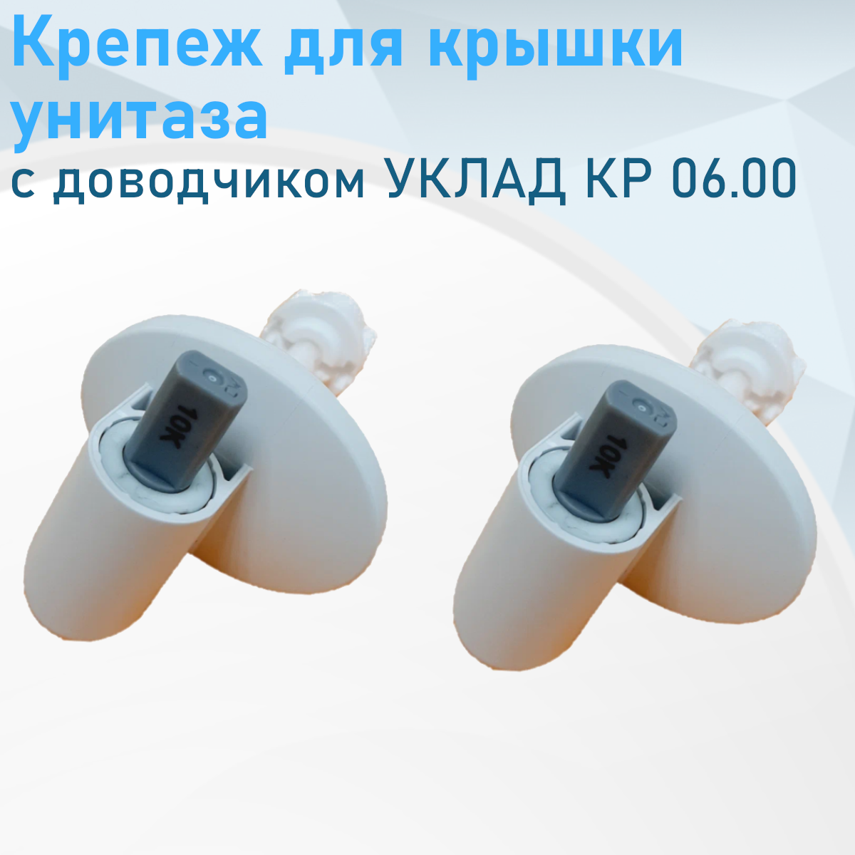 Крепеж для крышки унитаза с доводчиком Псков уклад КР 06.00 328547