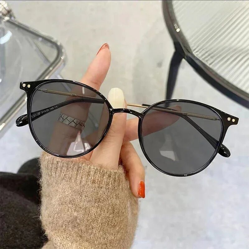 Женские очки ERIKOLE black (gray) -4.0