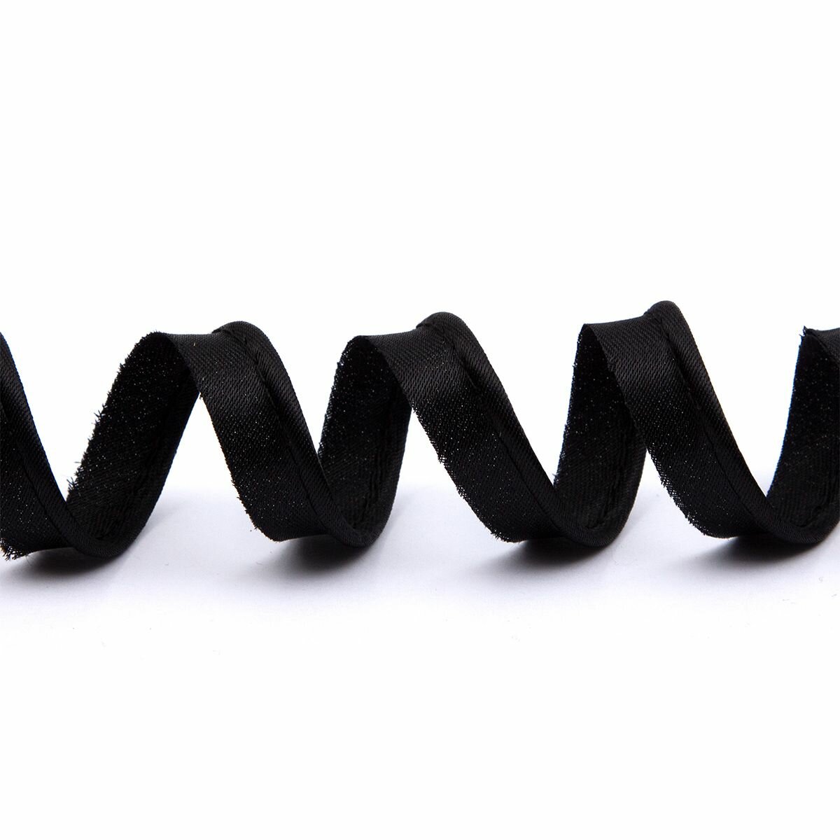 Кант отделочный атласный (6143 черный)