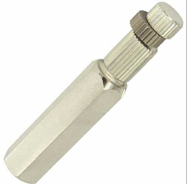Экстрактор для труб, сталь, 1/2", для обломанных концов, серо-стальной