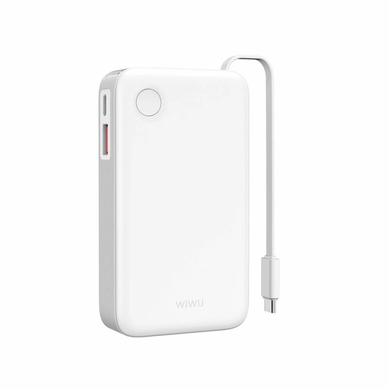 Внешний аккумулятор Wiwu ROYAL Power Bank Wi-P047 10000 mAh 22.5W - белый
