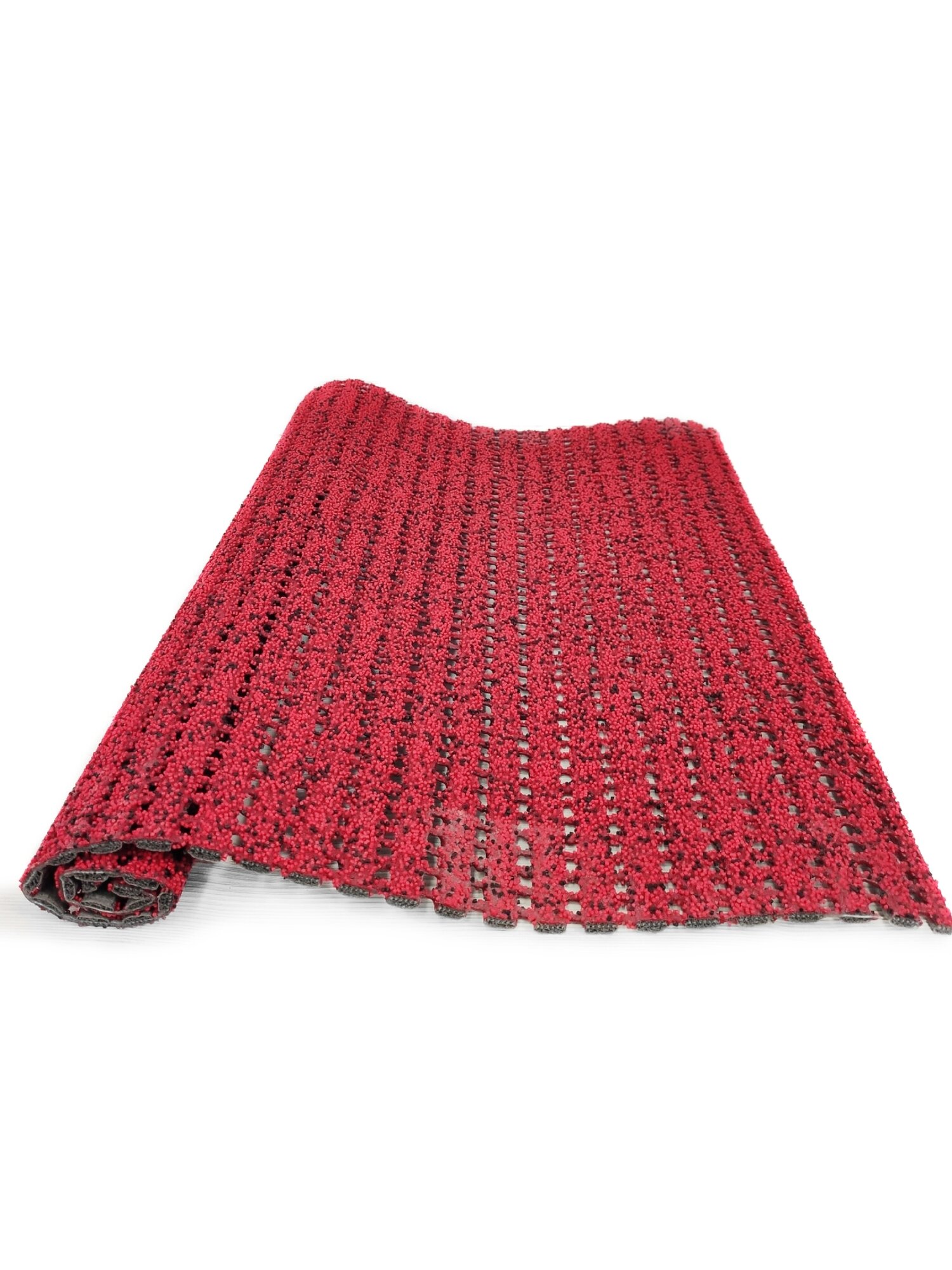 Коврик придверный грязезащитный AKO Safety Mat красный 60х50см