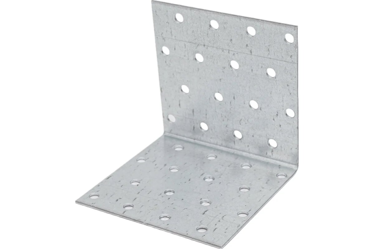 РК груп Крепежный равносторонний уголок 80х80х80 мм из стали, код РКГ00008122